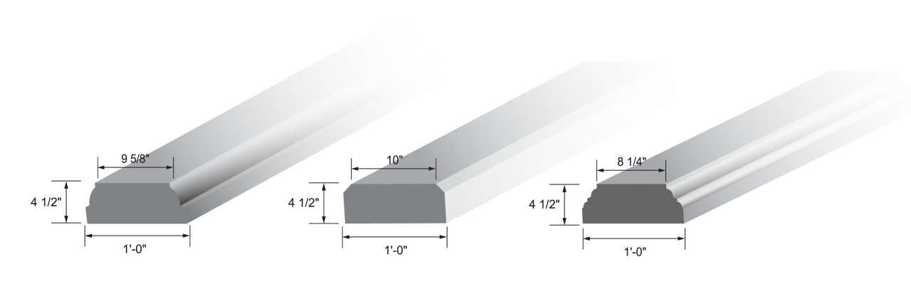 Cast Stone Base, Rail, and Newels | Indiana Cast Stone